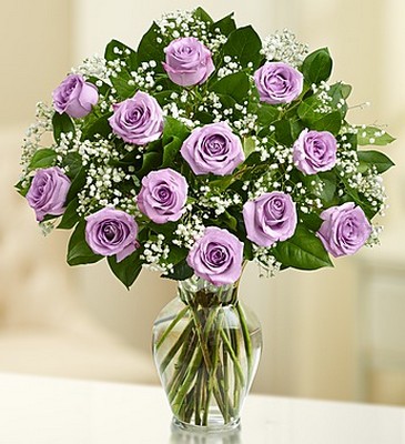 Purple Rain Rose floral arrangement delivered by Flower Power Davenport FL